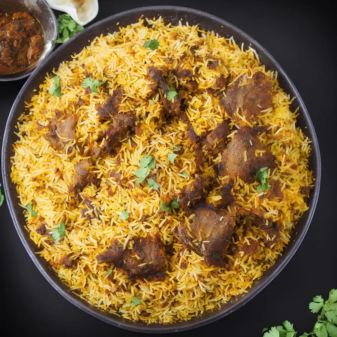 mutton biryani description
