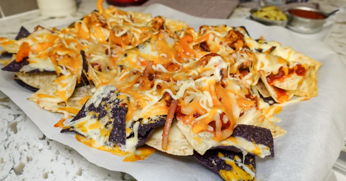 15 minutes or less - Chicken Nachos Recipe | Samsung Food App