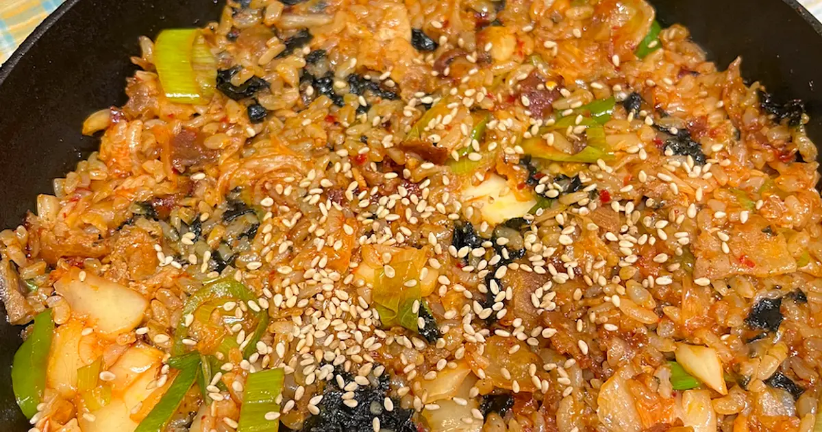 Korean Fried Rice Recipe | Samsung Food App