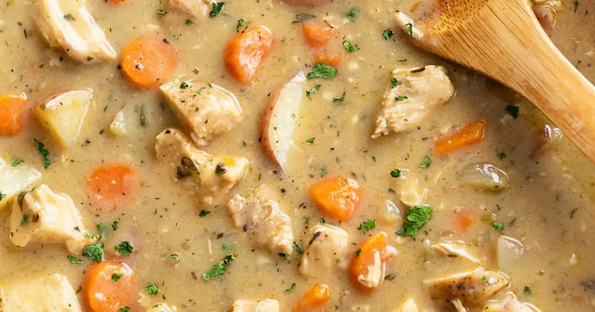 Easy healthy colourful chicken stew [crockpot recipe] Recipe | Samsung ...