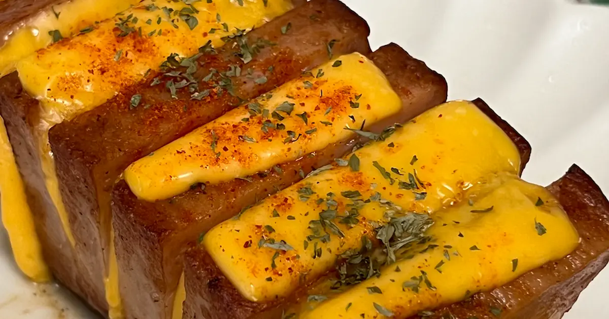 CHEESY SPAM ACCORDION Recipe | Samsung Food App