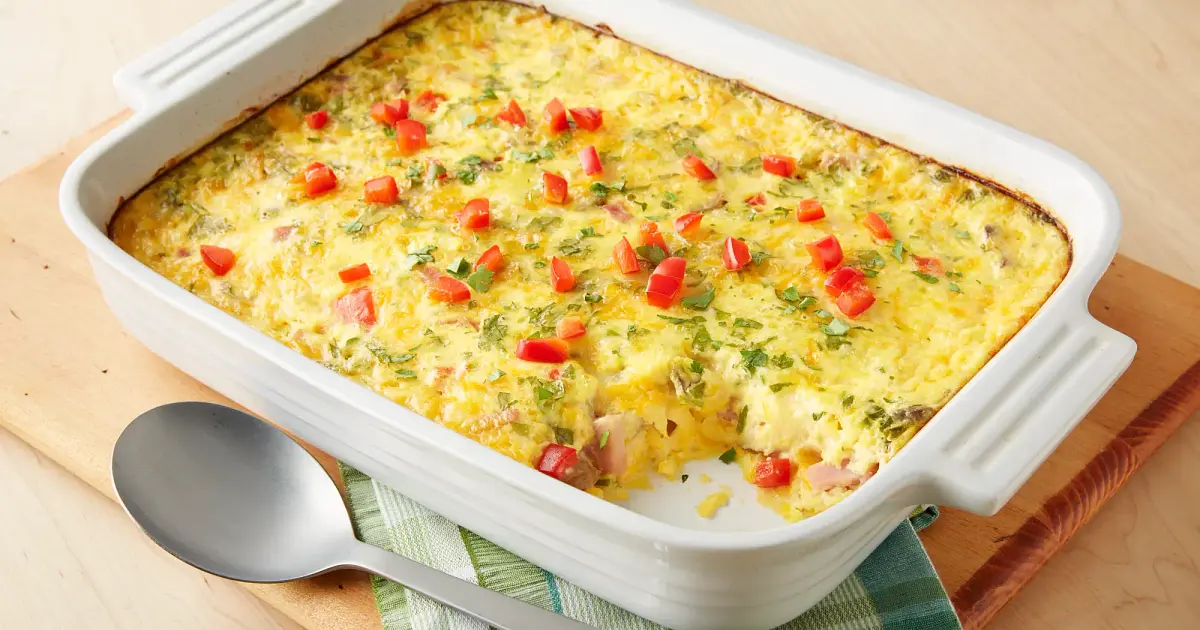 Overnight Brunch Egg Bake Recipe | Samsung Food App