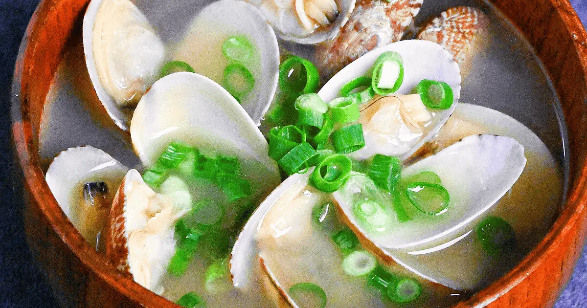 Japanese Clam Miso Soup (Asari no Miso Shiru) Recipe | Samsung Food App