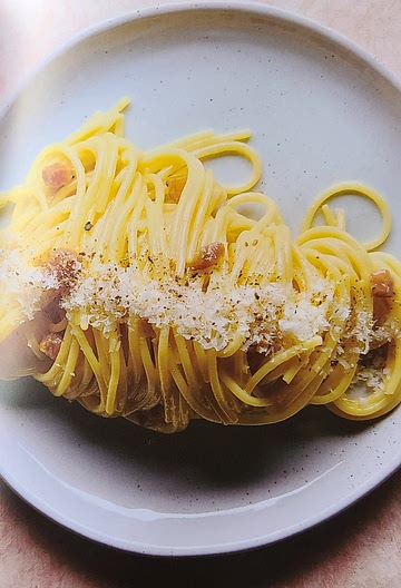 how to cook spaghetti carbonara in microwave
