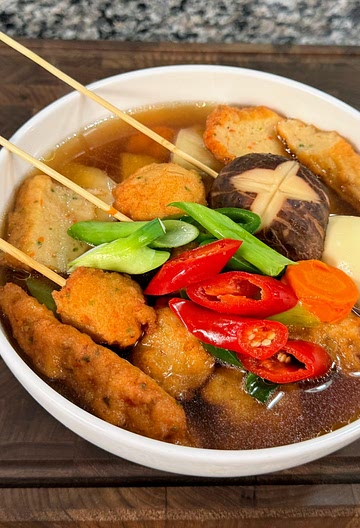 how to cook fish cake soup