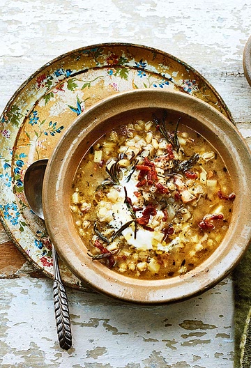 emergency corn chowder soup