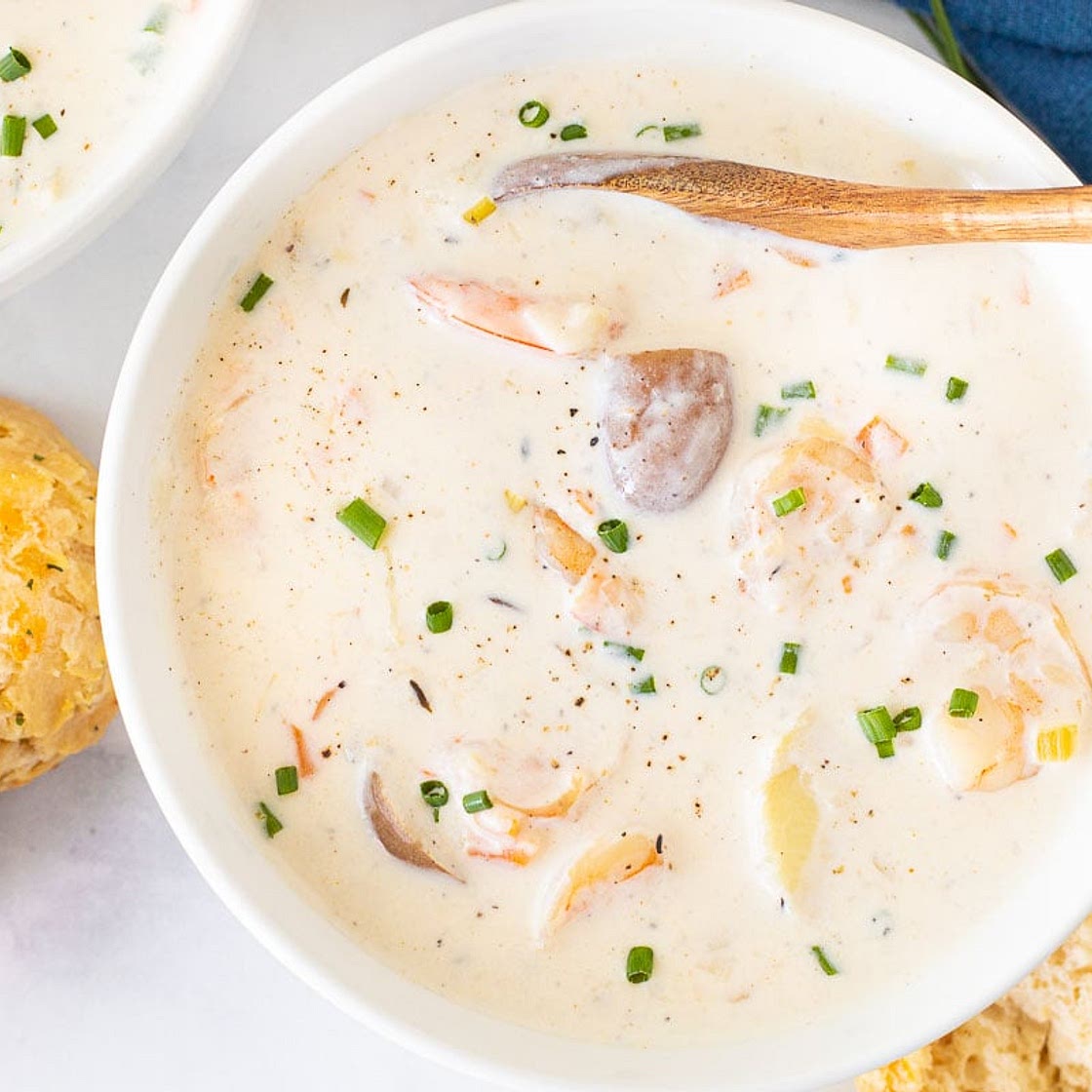 Seafood Chowder Recipe | Samsung Food App