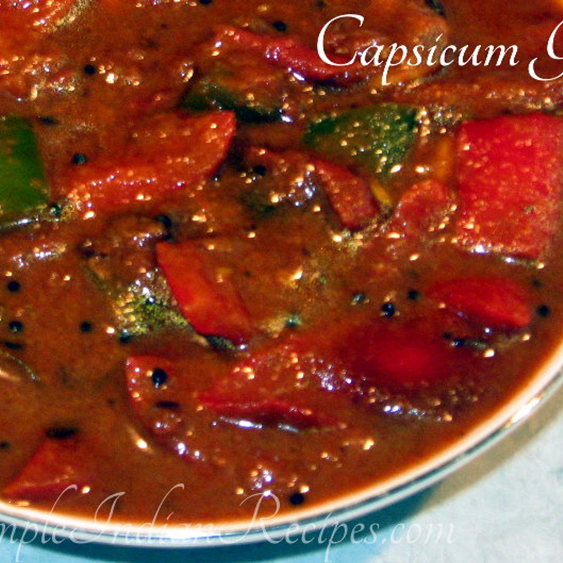 Capsicum Gojju - Bell Pepper Curry Recipe | Samsung Food App