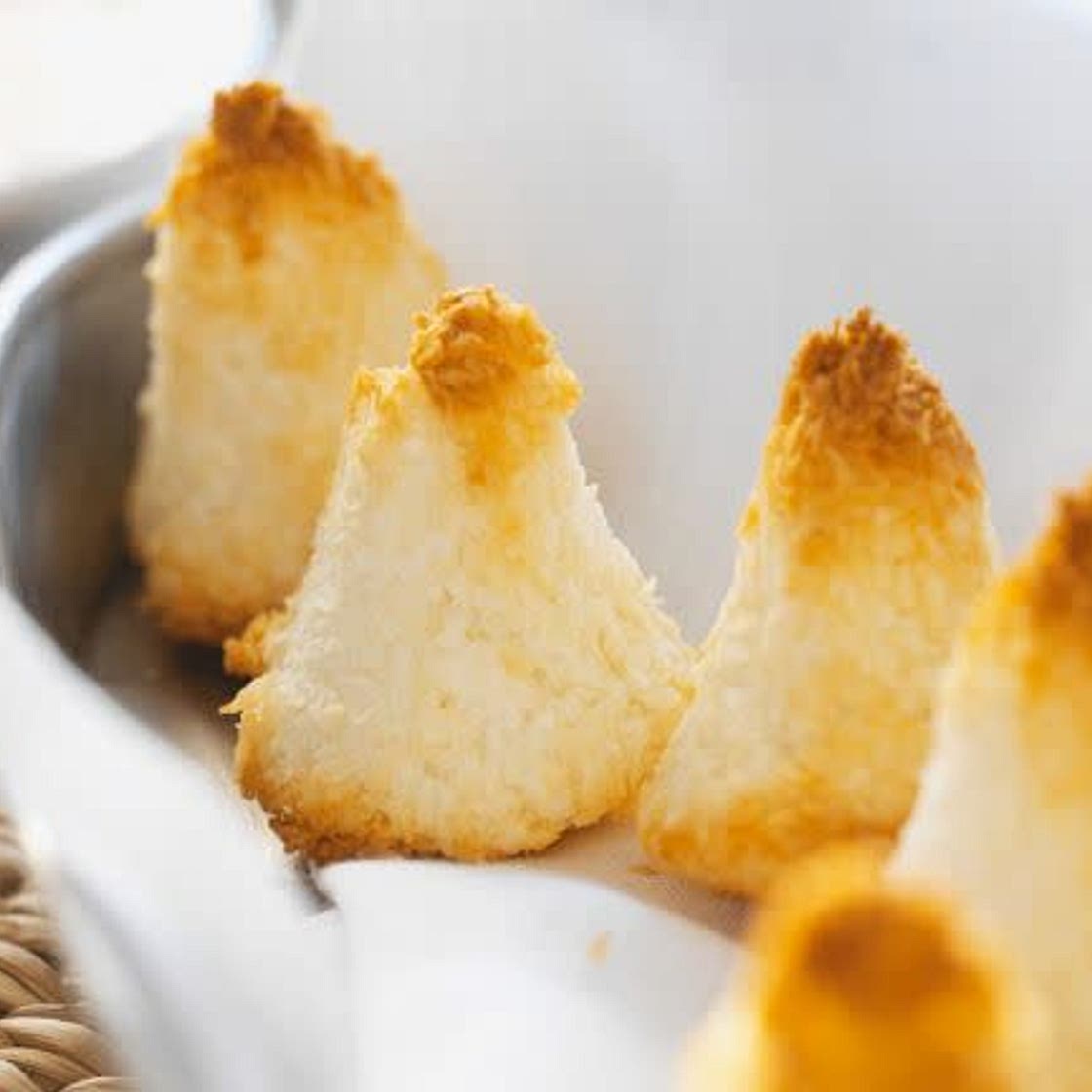 easy coconut pyramids