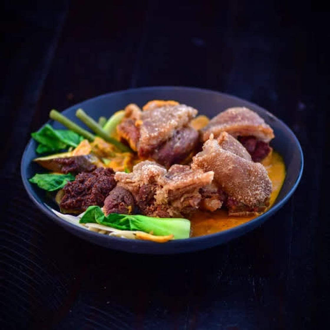 how to cook pork pata kare kare