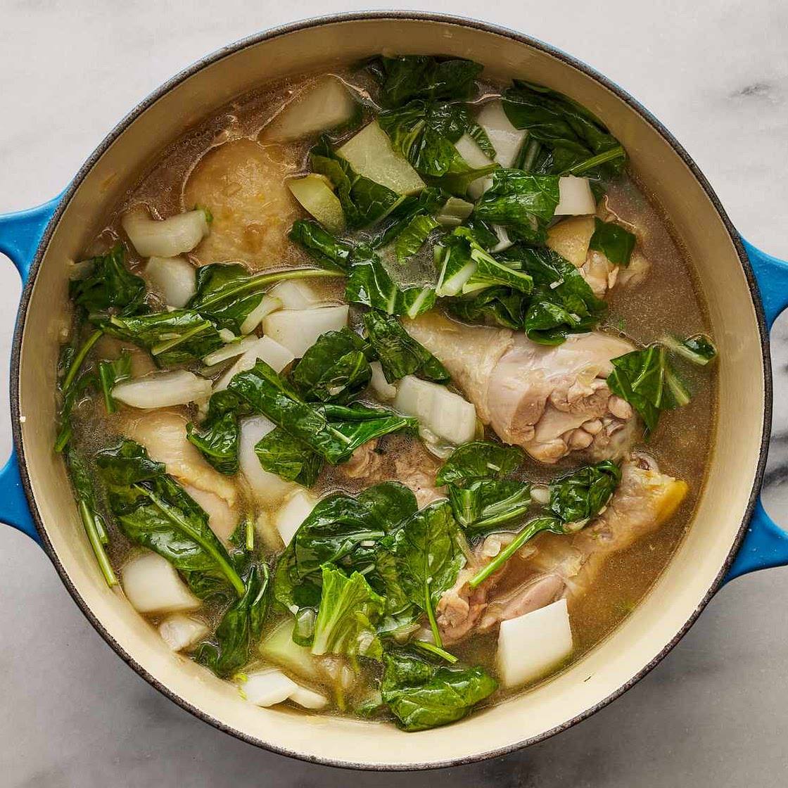 how to cook chicken tinola