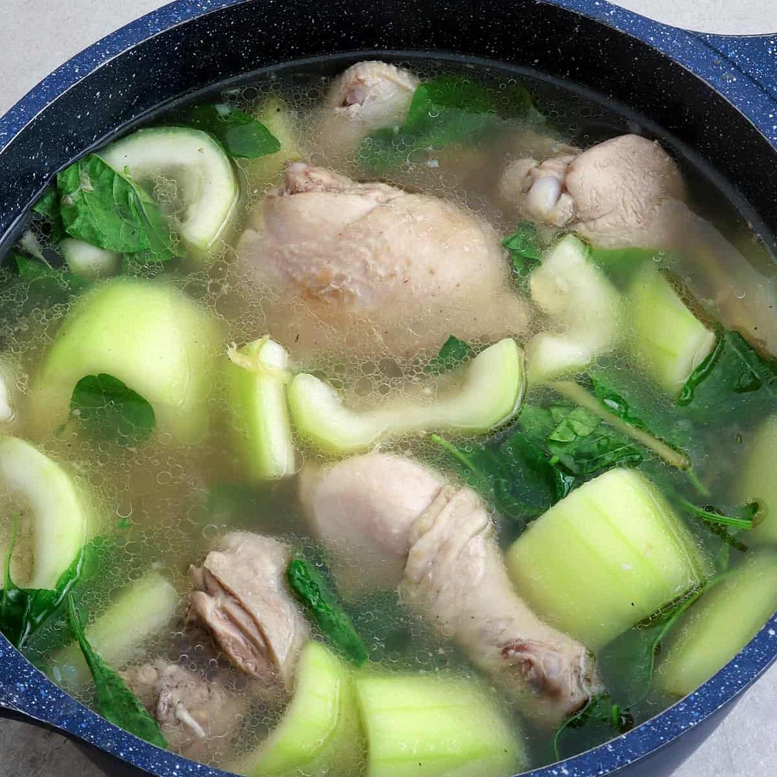 how to cook chicken tinola