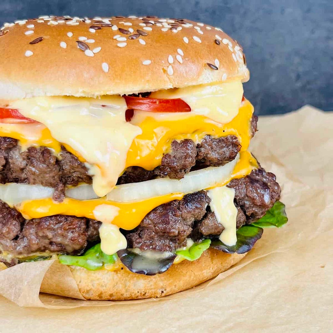 ultimate double cheeseburger