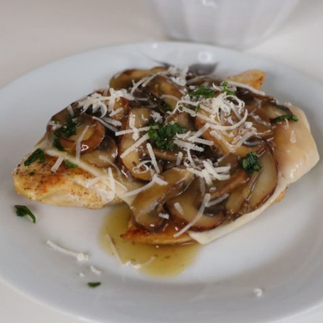 how to make portobello mushroom chicken