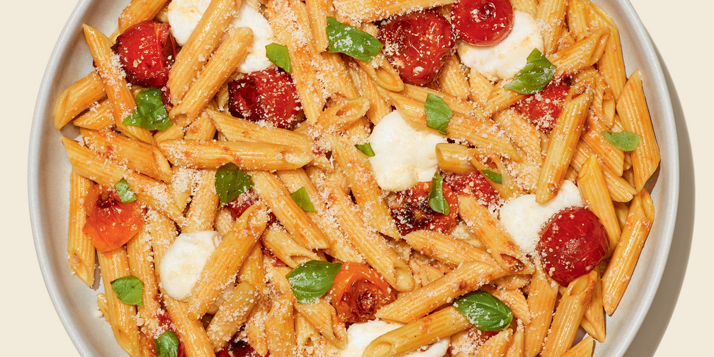 smashed tomato pasta