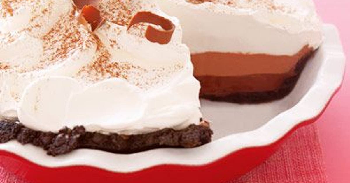 Tri-Layer Chocolate Pie Recipe | Samsung Food App