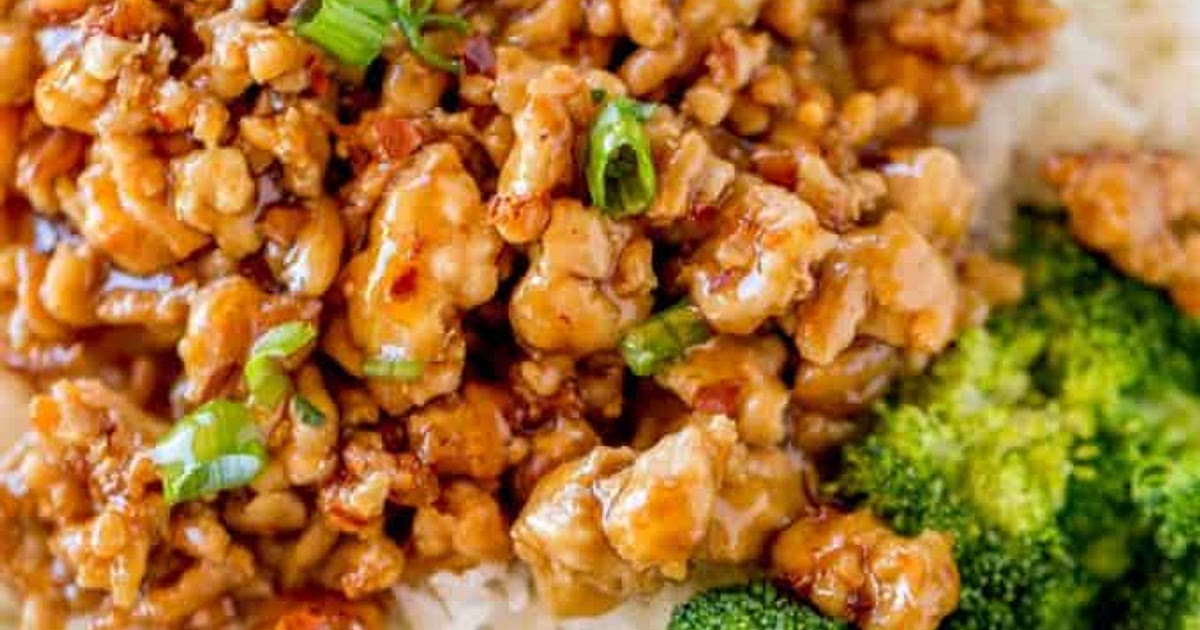 Ground Orange Chicken Recipe | Samsung Food App