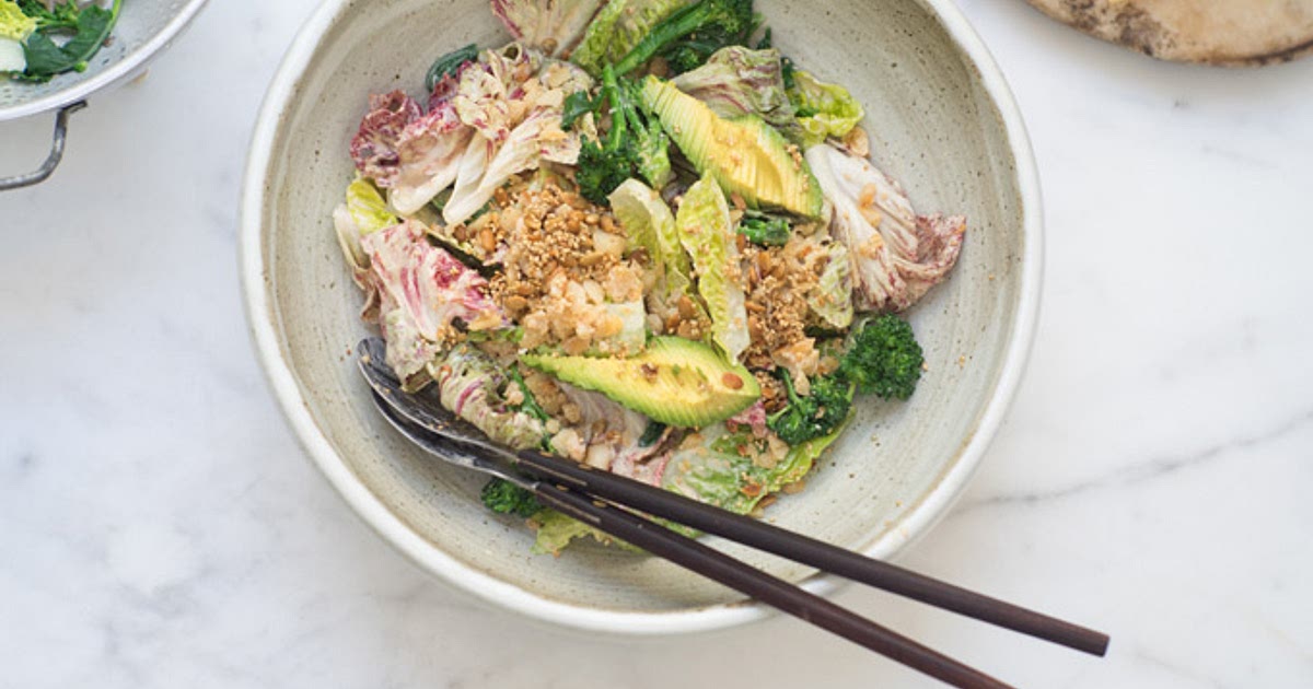 California Miso Avocado Salad Recipe | Samsung Food App