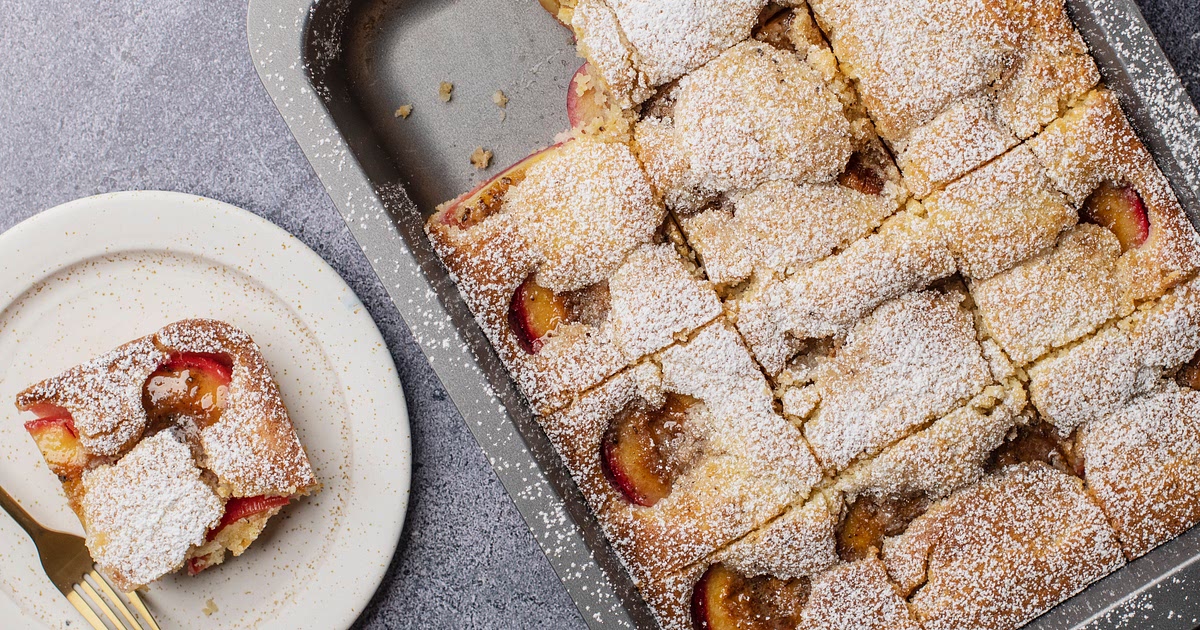 Highlight Summer Flavor With Polish Plum Cake (Placek z Sliwkami ...