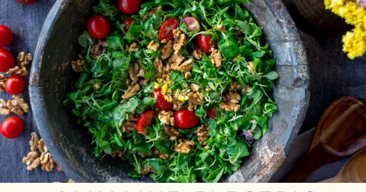 Alkaline-Electric Spring Salad - Dr Sebi's Cell Food Recipe | Samsung ...
