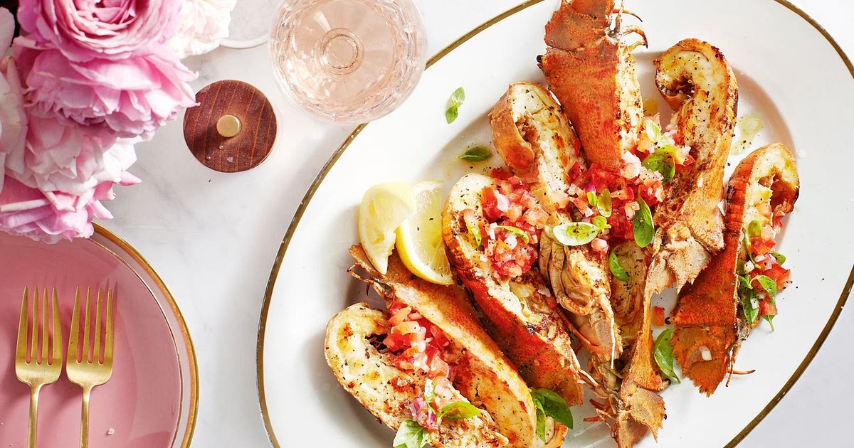 Grilled Balmain bugs catalana Recipe | Samsung Food App