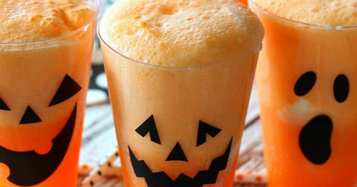 Fanta Jack O’Lantern Floats Recipe | Samsung Food App