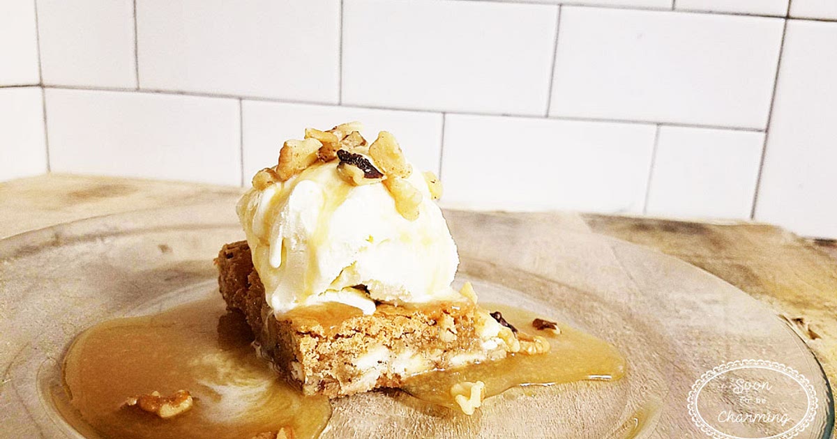 Walnut Blondie With Maple Butter Syrup Recipe | Samsung Food App