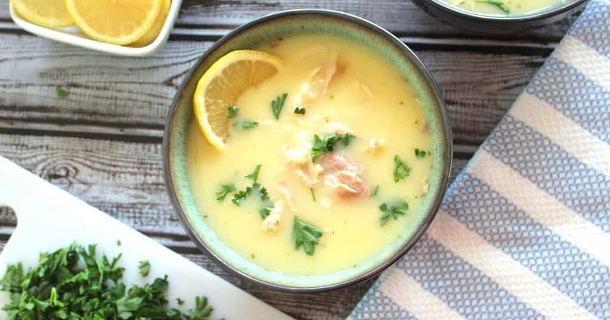 Chicken Lemon Rice Soup [Supe me Pule] Recipe | Samsung Food App