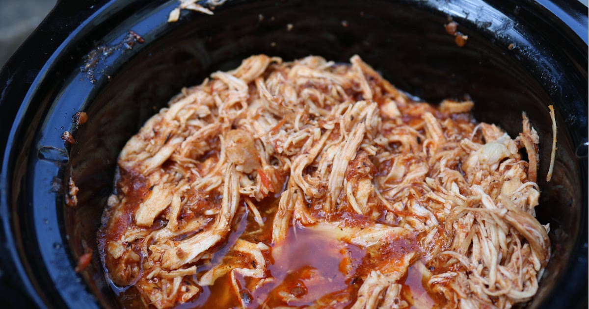 Crockpot Spicy Pulled Chicken Recipe | Samsung Food App
