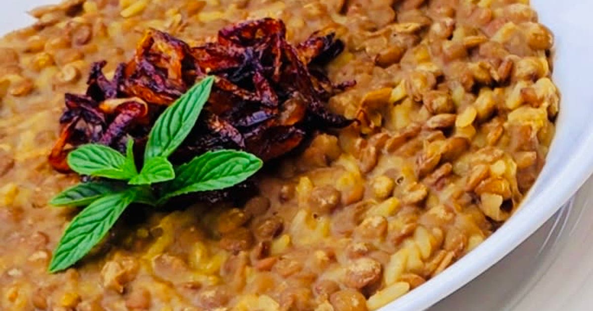Lebanese Mjaddara ‎مجدرة Recipe | Samsung Food App