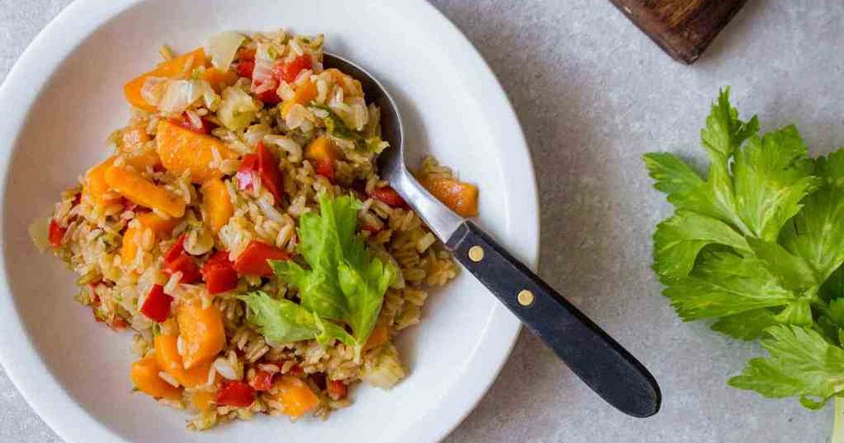 Bolivian toasted rice and veggies Recipe | Samsung Food App