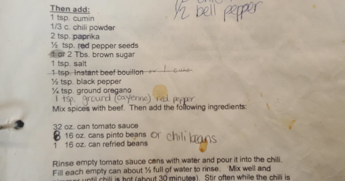 2 Grandmas' Chili Recipe | Samsung Food App