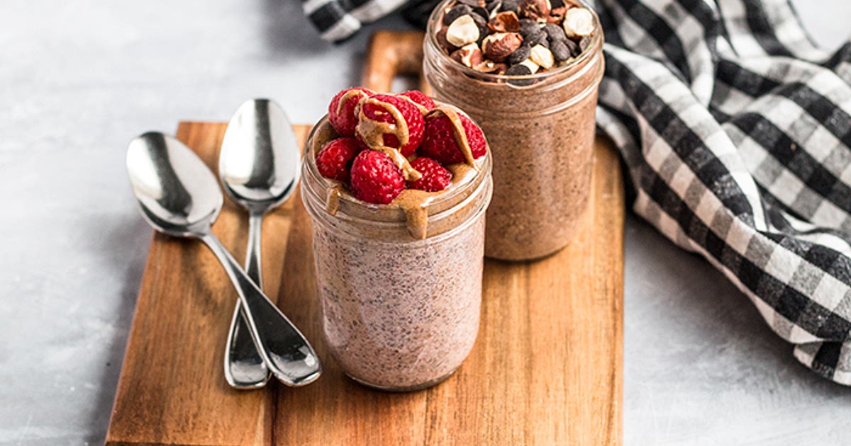 Hazelnut Mocha Chia Seed Pudding Recipe | Samsung Food App