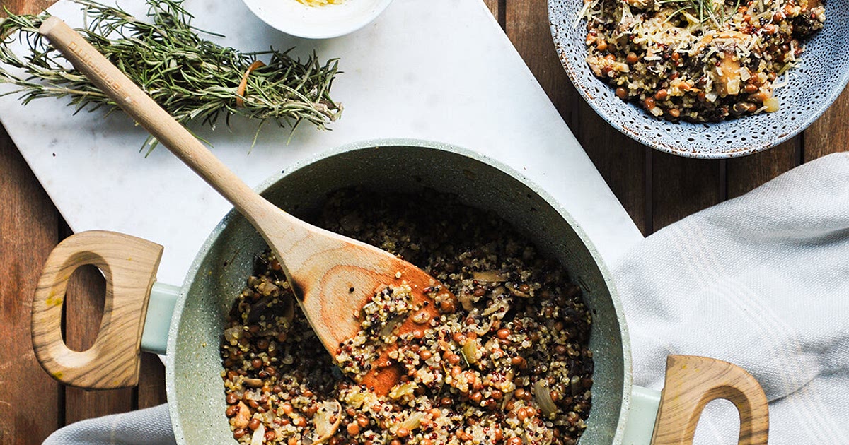 Mushroom Quinotto Recipe | Samsung Food App