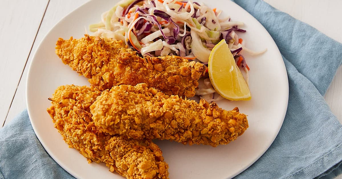 Crispy Baked Cheddar Cracker Fish Fingers Recipe | Samsung Food App