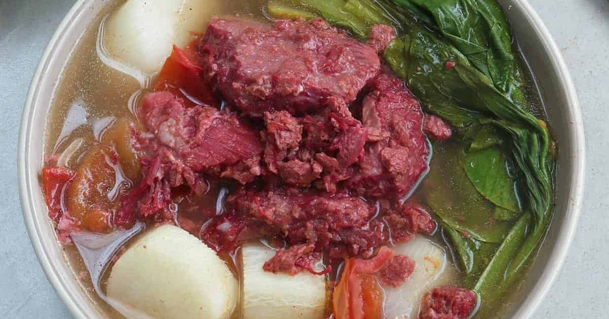 Corned Beef Sinigang Recipe | Samsung Food App