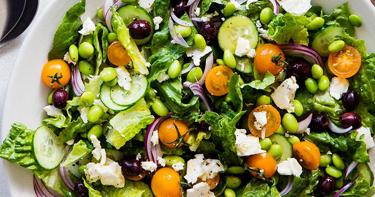 Greek Salad with Edamame Recipe | Samsung Food App