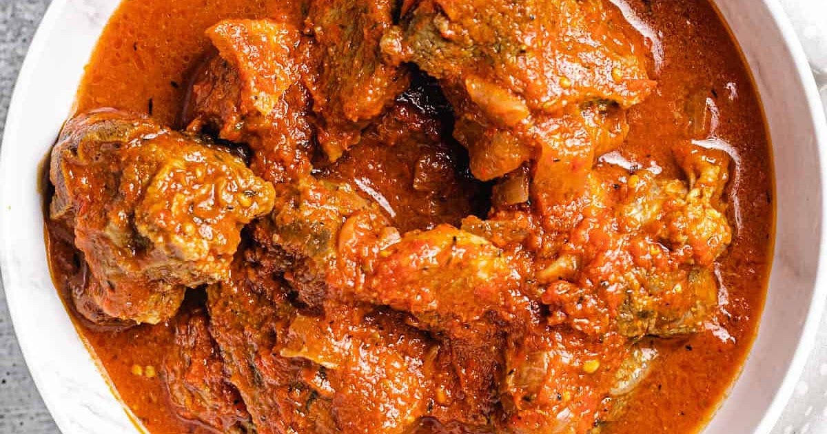African Goat Stew Recipe | Samsung Food App