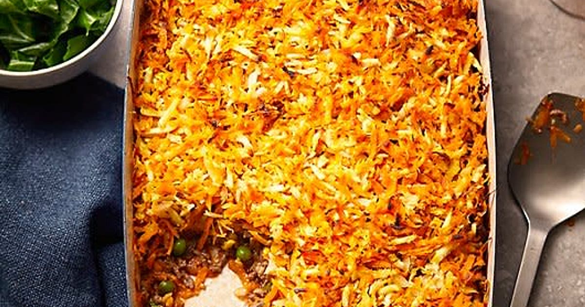Root vegetable rosti-topped cottage pie Recipe | Samsung Food App