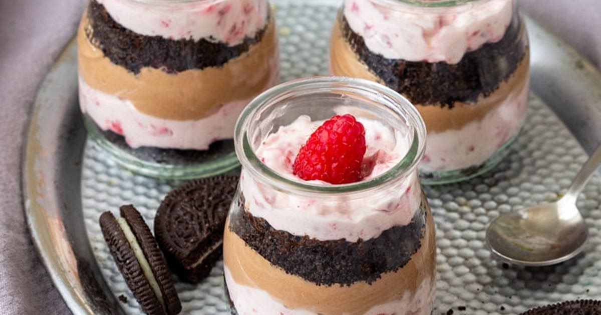 Raspberry Oreo No Bake Dessert Recipe | Samsung Food App