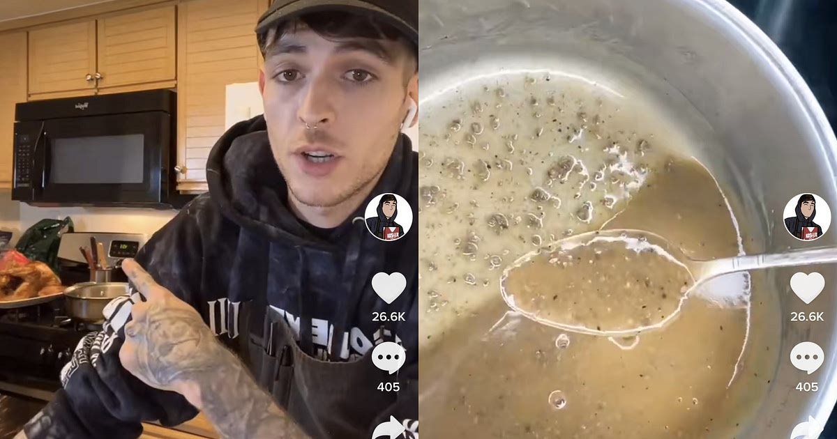 Sad Papi's Giblet Gravy Recipe | Samsung Food App