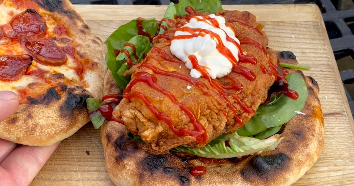 Pizza Chicken Burgers Recipe | Samsung Food App