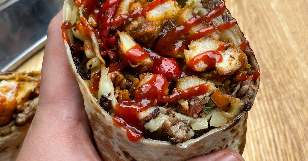Stuffed Crust Chinese Burrito Recipe | Samsung Food App