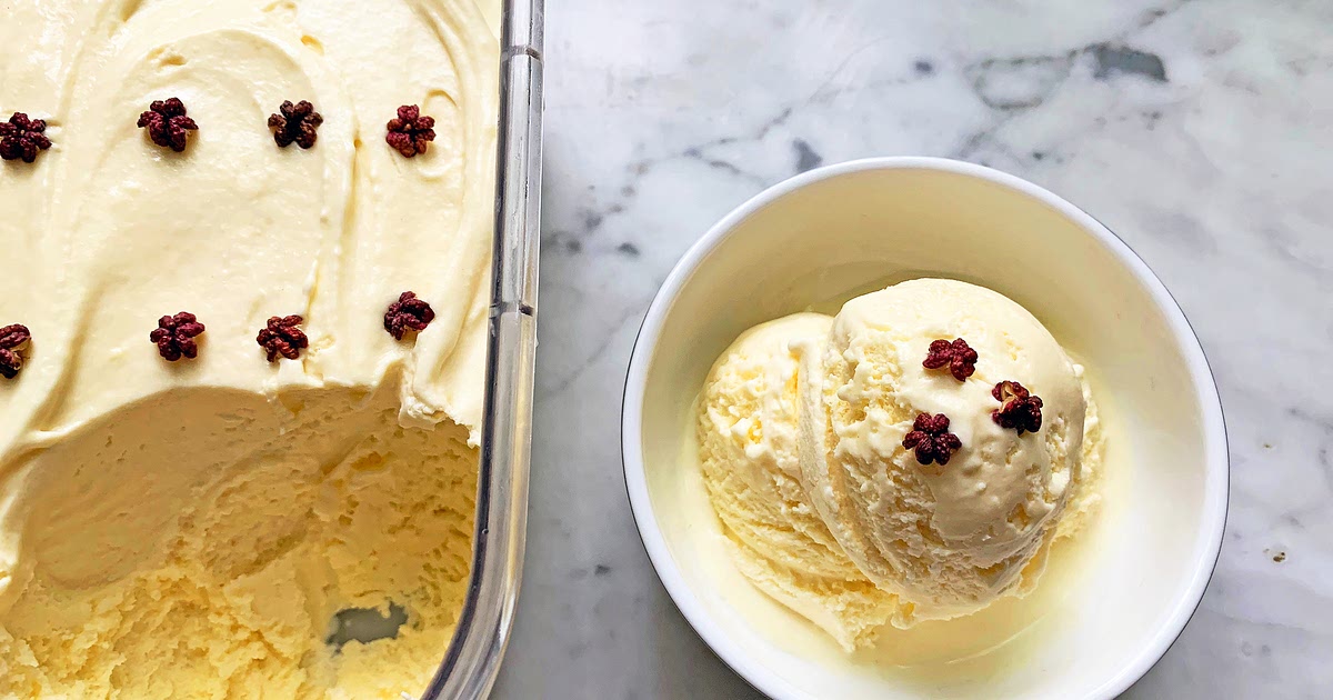 Sichuan Pepper Ice Cream With (Optional) Brown Sugar Sesame Swirl (Hua ...
