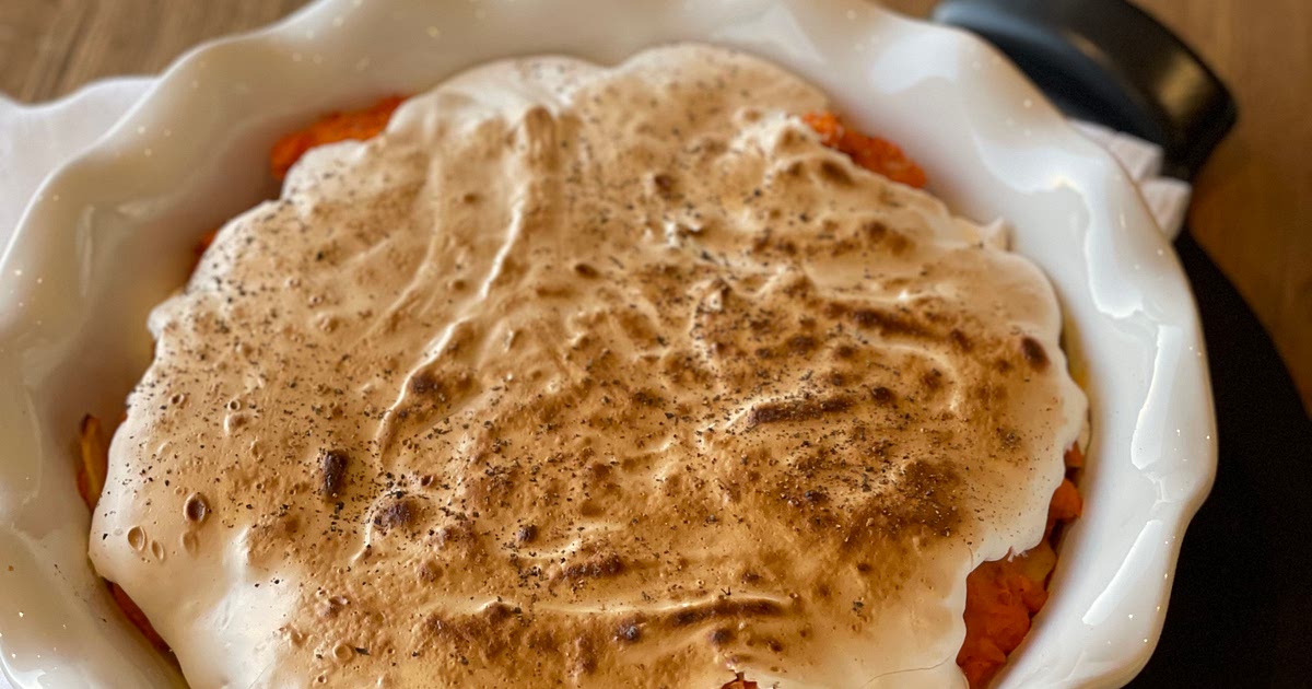 Roasted Garlic Candied Yams with Savory Meringue Recipe | Samsung Food App