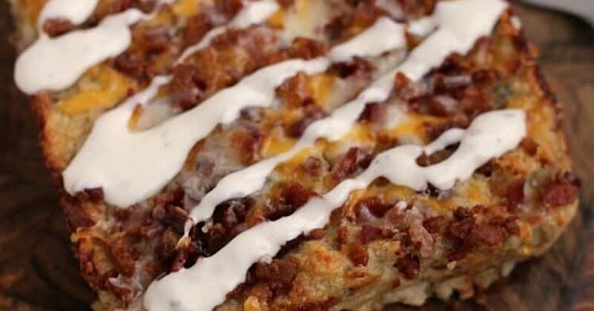 Chicken bacon ranch meatloaf Recipe | Samsung Food App