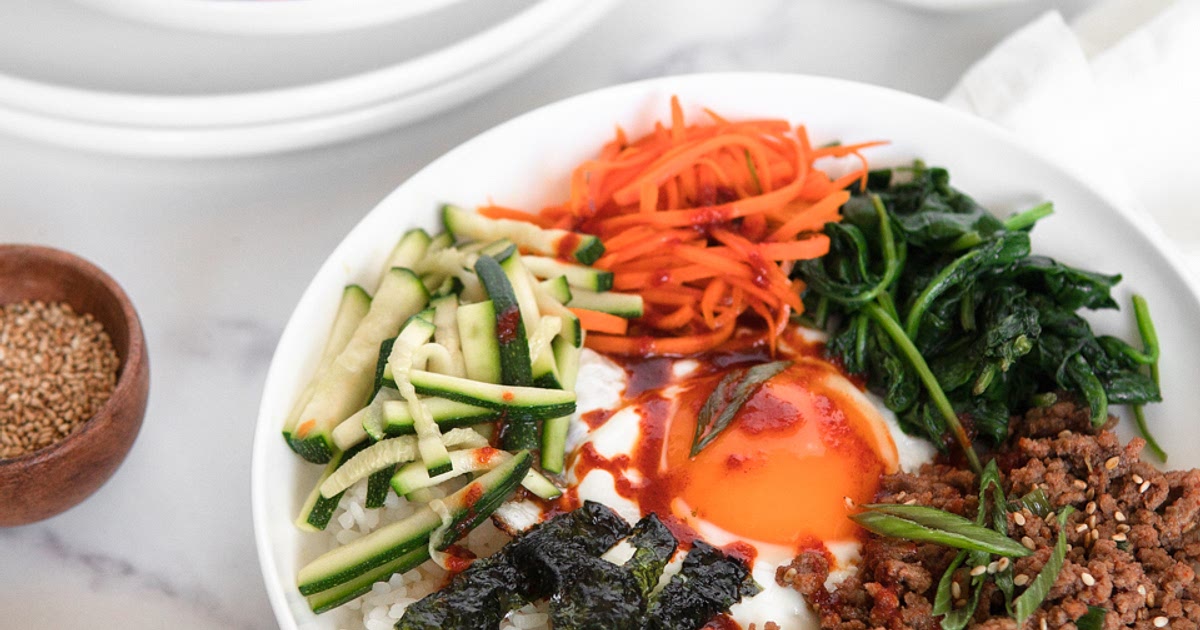 Low FODMAP Bibimbap (Ground Beef) - No Refined Sugar & Gluten Free ...