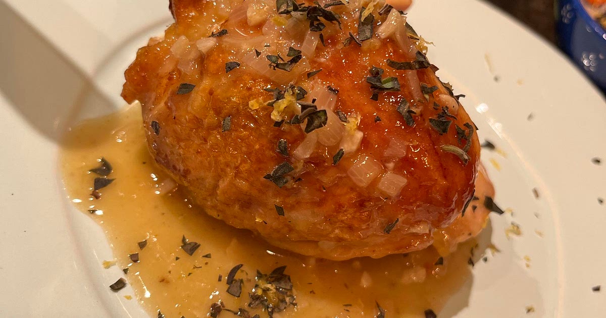 Pan roasted lemon chicken Recipe | Samsung Food App