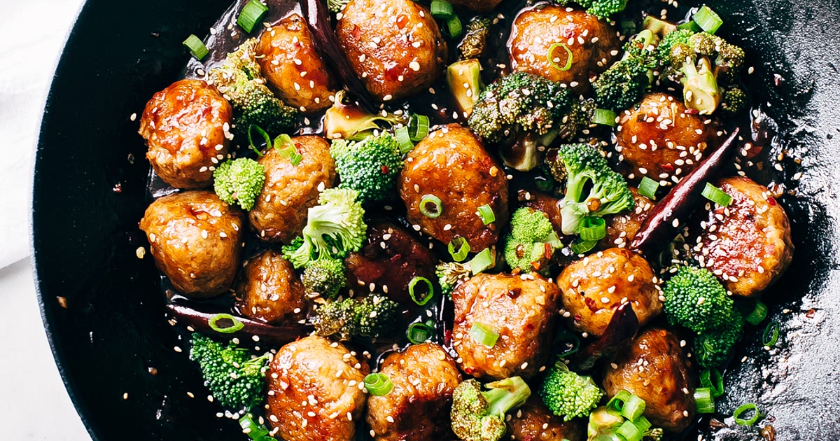 General Tso's Chicken Meatballs Recipe | Samsung Food App
