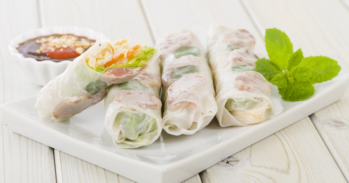 Rice Paper Wraps/Summer Rolls Recipe | Samsung Food App